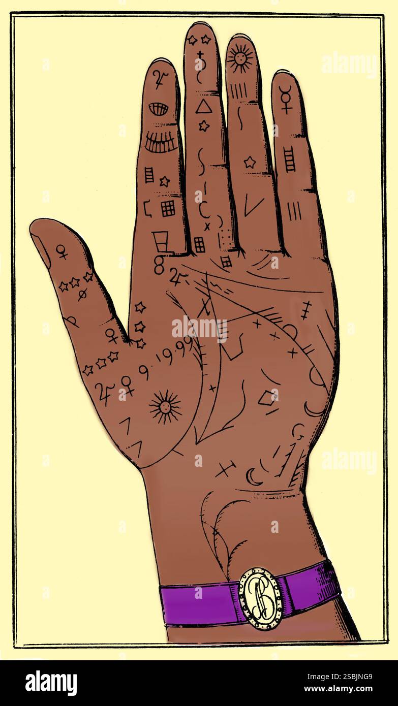 Palmistry hi-res stock photography and images - Alamy