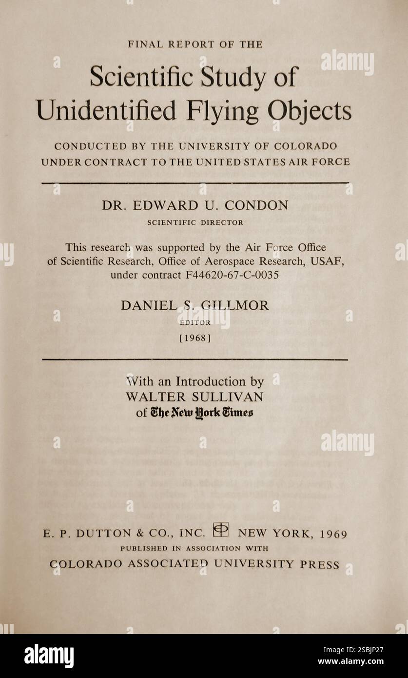 The Condon Committee was the informal name of the University of Colorado UFO Project, a group ...