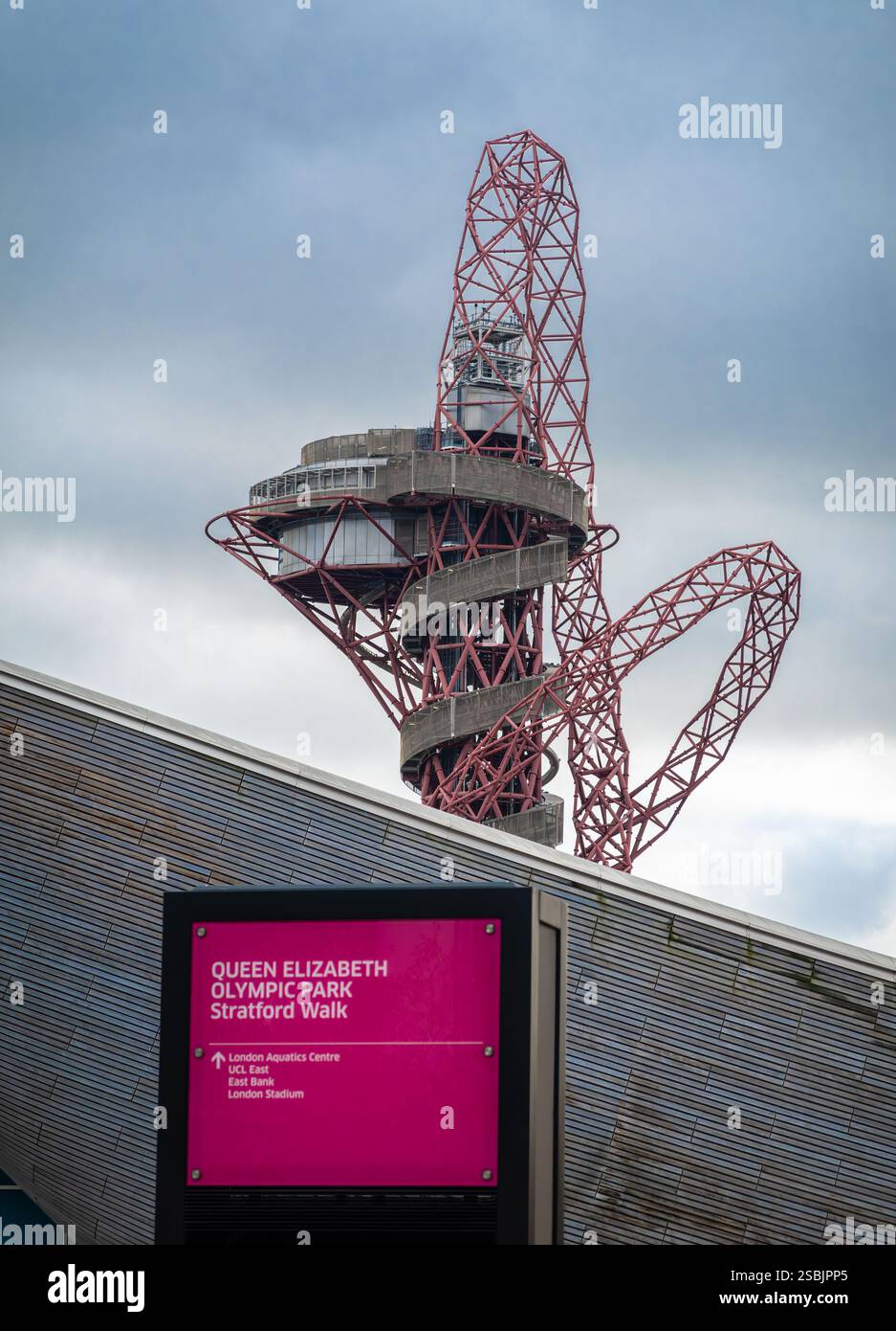 London, United Kingdom - November 13, 2024: The Slide is the largest ...