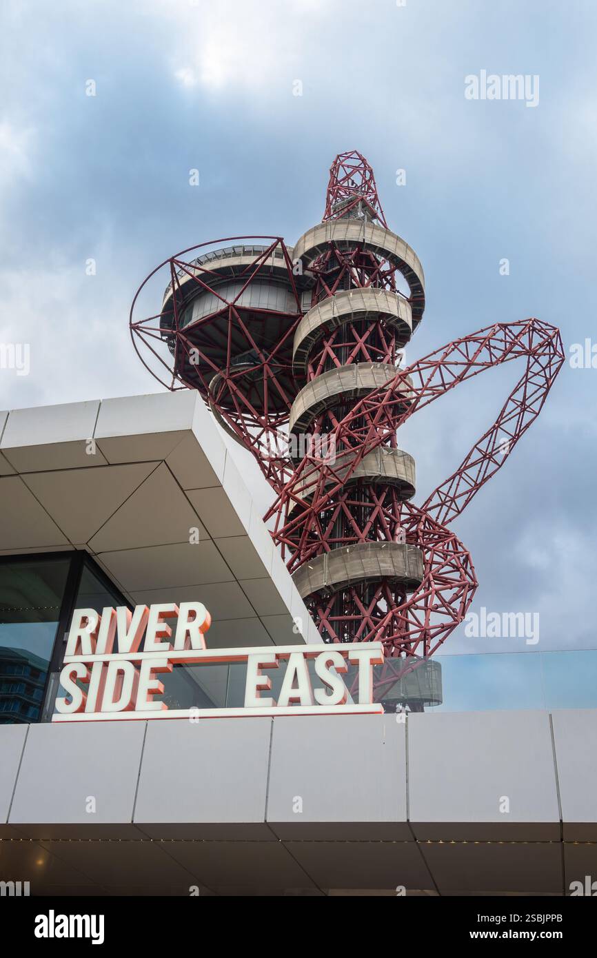 London, United Kingdom - November 13, 2024: The Slide is the largest ...