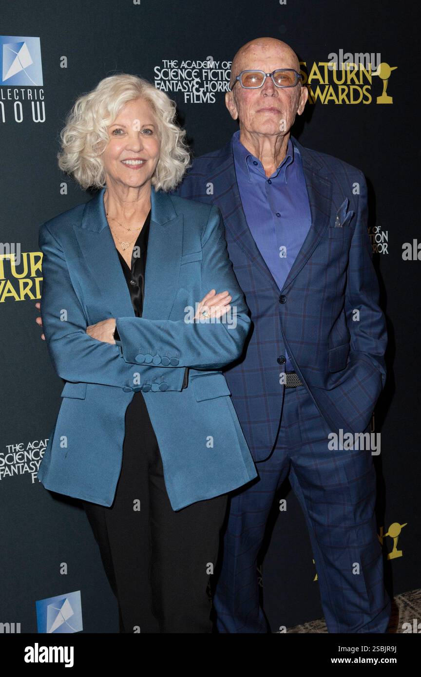 Nancy Allen und Peter Weller beim Preisträger-Photocall der Verleihung ...