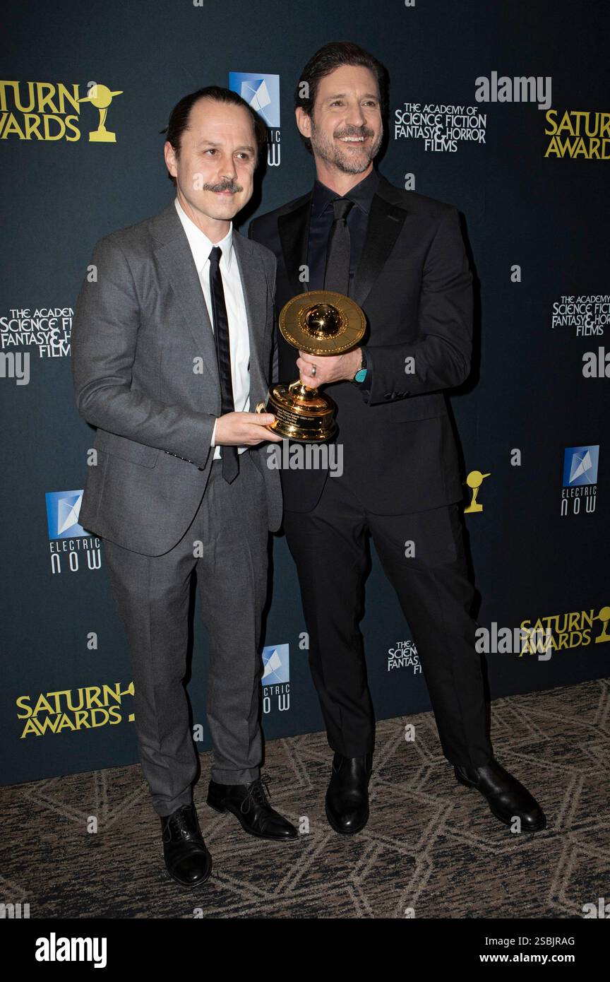 Giovanni Ribisi und J.T. Mollner beim Preisträger-Photocall der ...