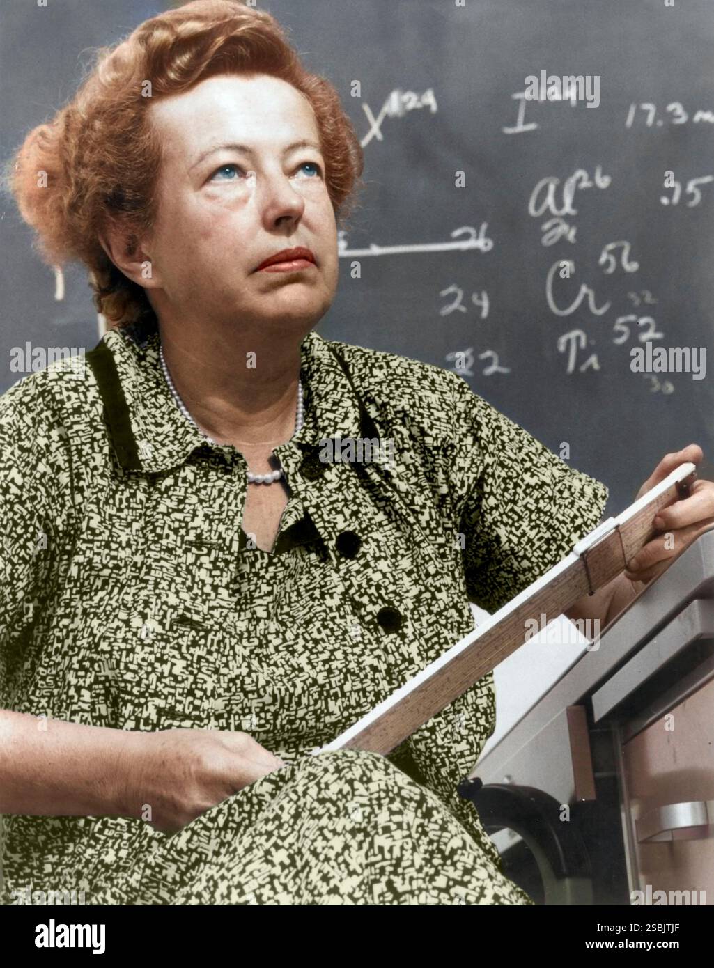 Maria Goeppert-Mayer (1906-1972), German-born American theoretical ...
