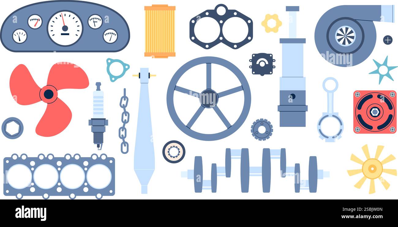 Boats and chains Stock Vector Images - Alamy