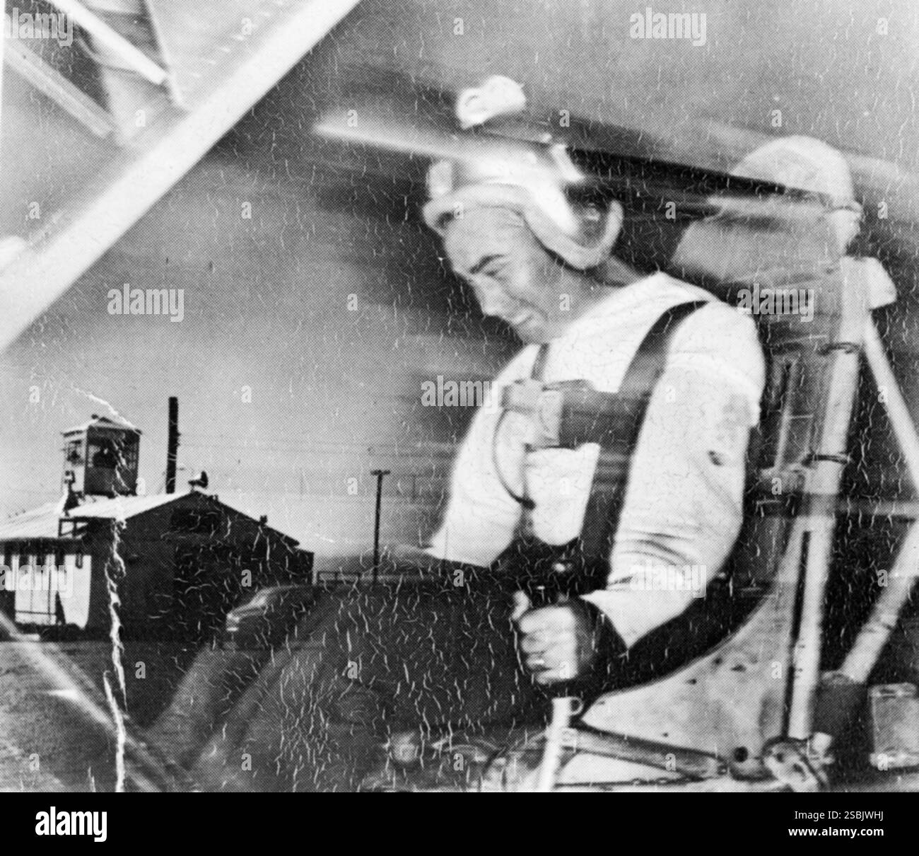 US Air Force colonel John P. Stapp encountering the forces of rapid ...