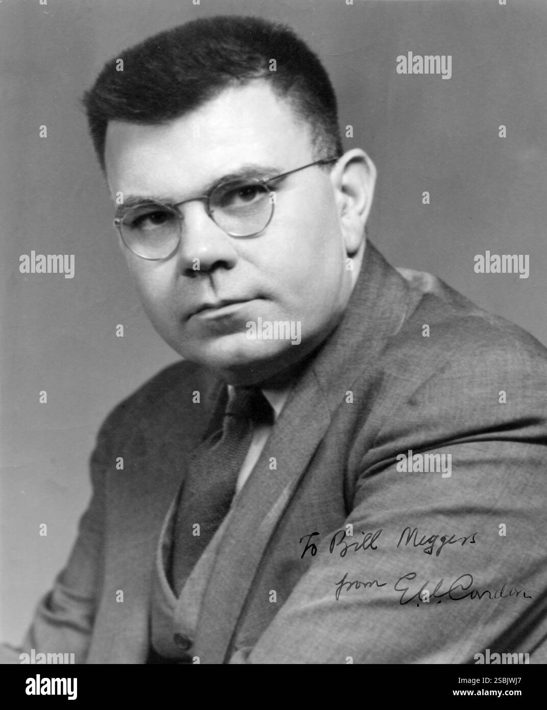 Edward Condon (1902-1974), American nuclear physicist who participed ...