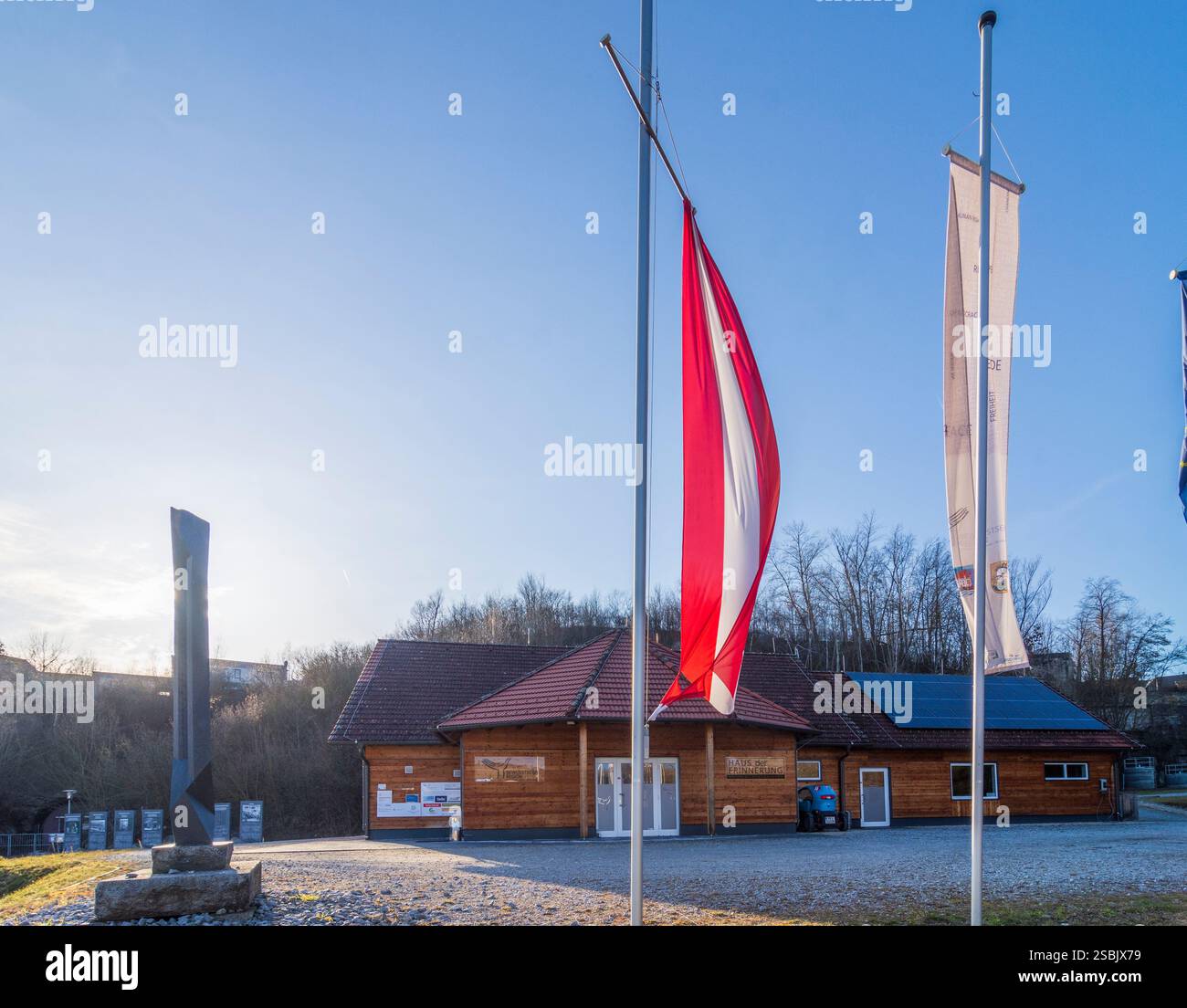 St. Georgen an der Gusen: visitor center of B8 Bergkristall former ...