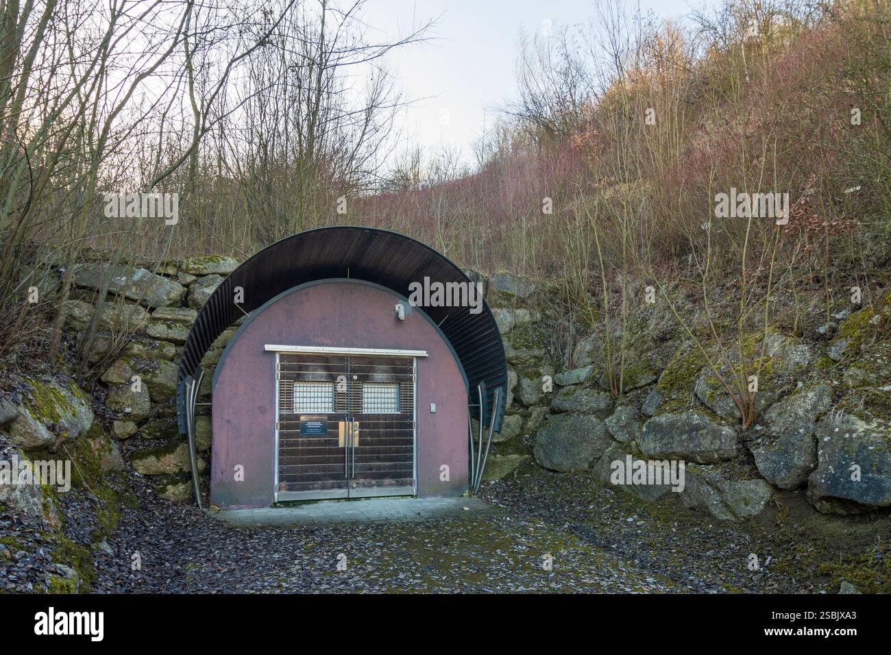 St. Georgen an der Gusen: entrance to B8 Bergkristall former ...