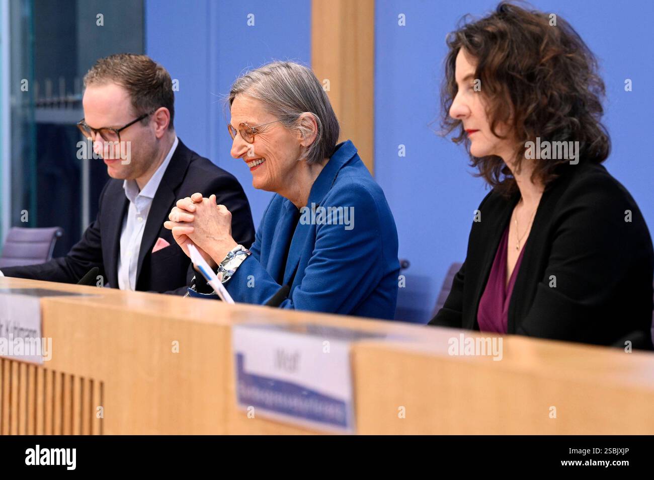 Philipp Denker, Dorothea Störr-Ritter und Sabine Kuhlmann bei der ...