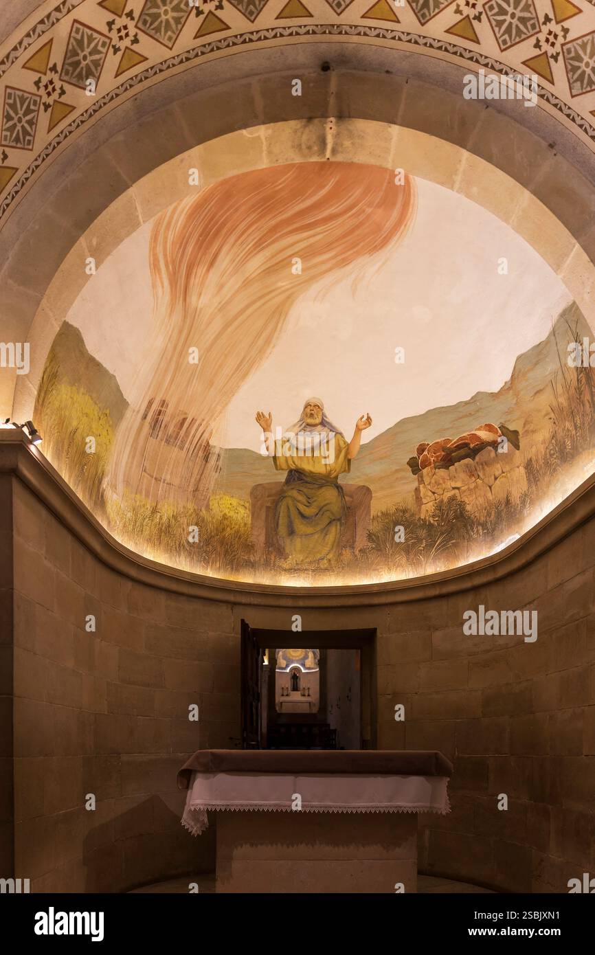 Mount Tabor, Israel – February 3, 2025: The Basilica of the ...