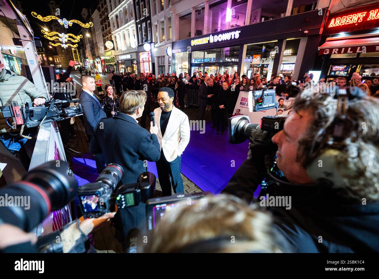 Amsterdam, Netherlands. 03rd Feb, 2025. AMSTERDAM - Chiwetel Ejiofor ...