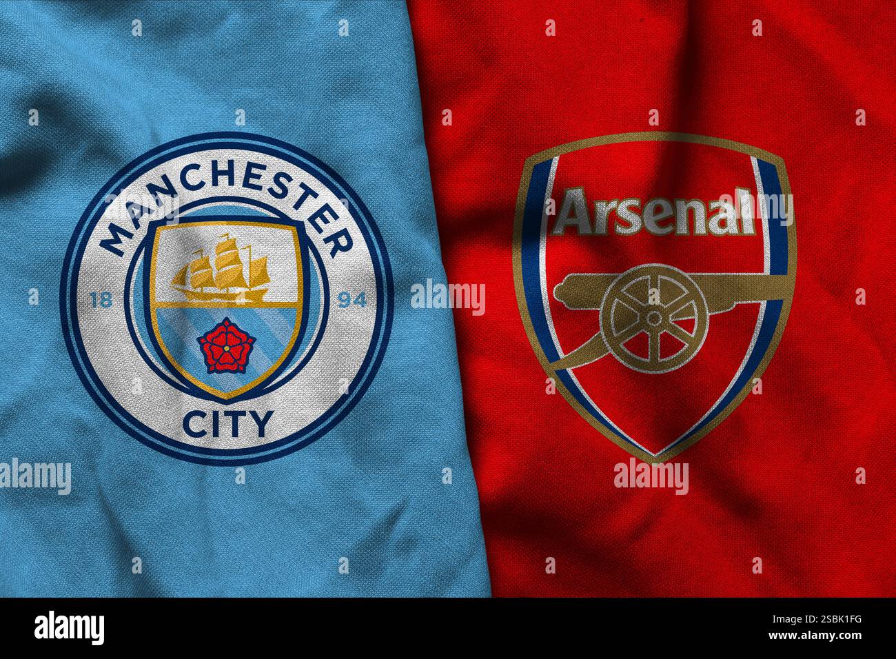 Pringsewu, Lampung; February 4, 2025; Manchester City football club ...