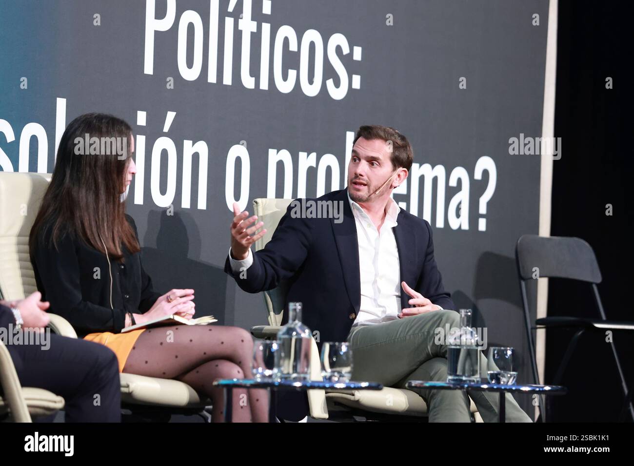 The managing partner of the consulting firm RV , Albert Rivera, speaks ...