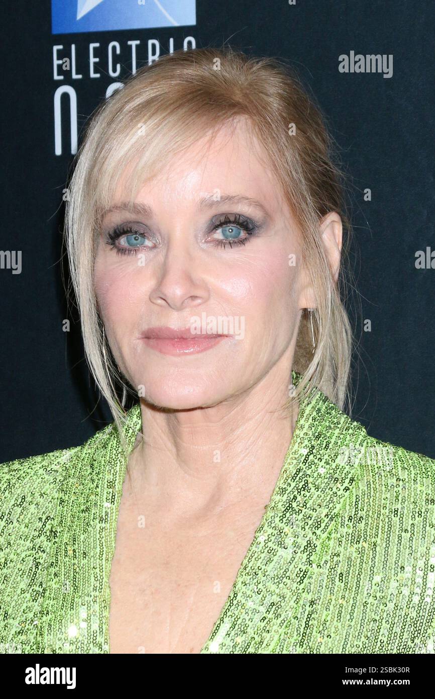 LOS ANGELES - FEB 2: Barbara Crampton at the 2025 Saturn Awards Press Room at Universal Hilton ...