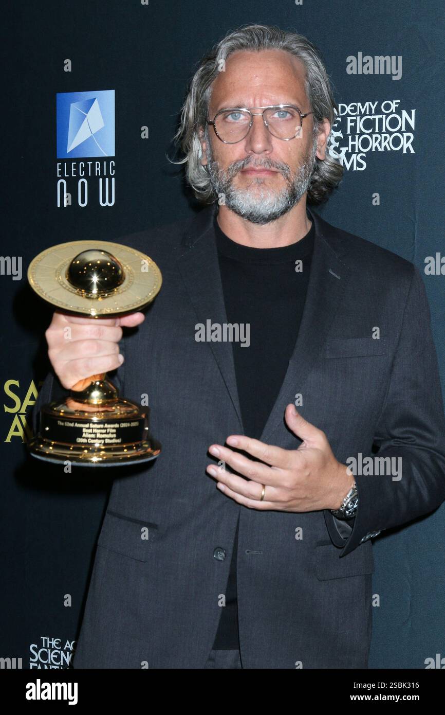 Los Angeles, USA. 02nd Feb, 2025. LOS ANGELES - FEB 2: Fede Alvarez at the 2025 Saturn Awards ...