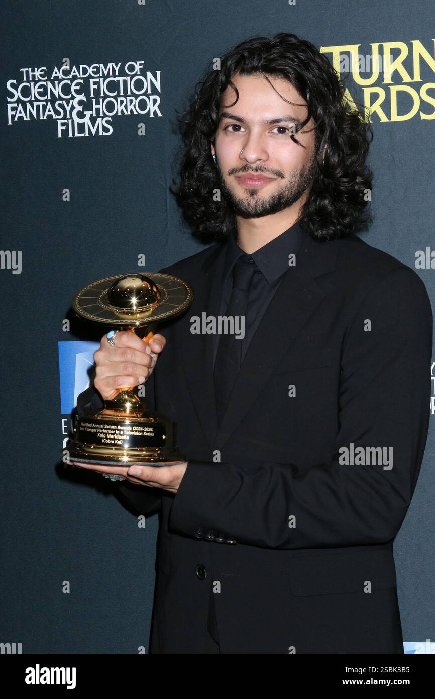 Los Angeles, USA. 02nd Feb, 2025. LOS ANGELES - FEB 2: Xolo Mariduena at the 2025 Saturn Awards ...