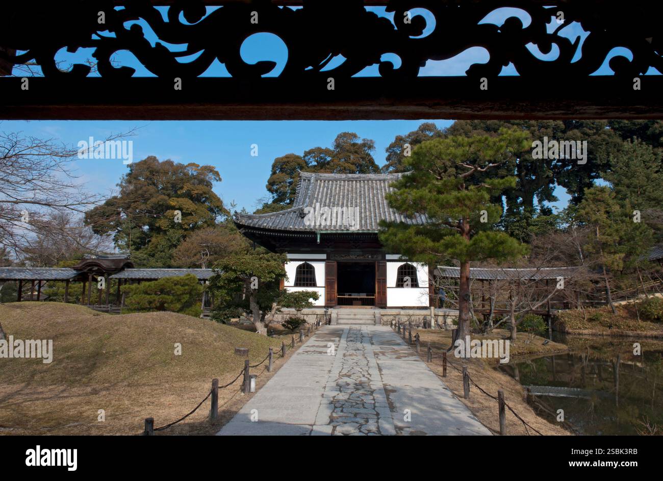 Kodaiji (高台寺) Zen Buddhist temple in Kyoto's Higashiyama district was ...