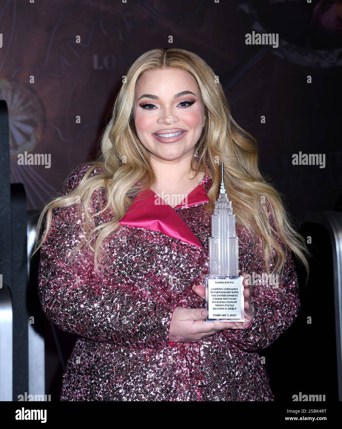 February 3, 2025, New York, Ny, United States: Trisha Paytas Lights the ...