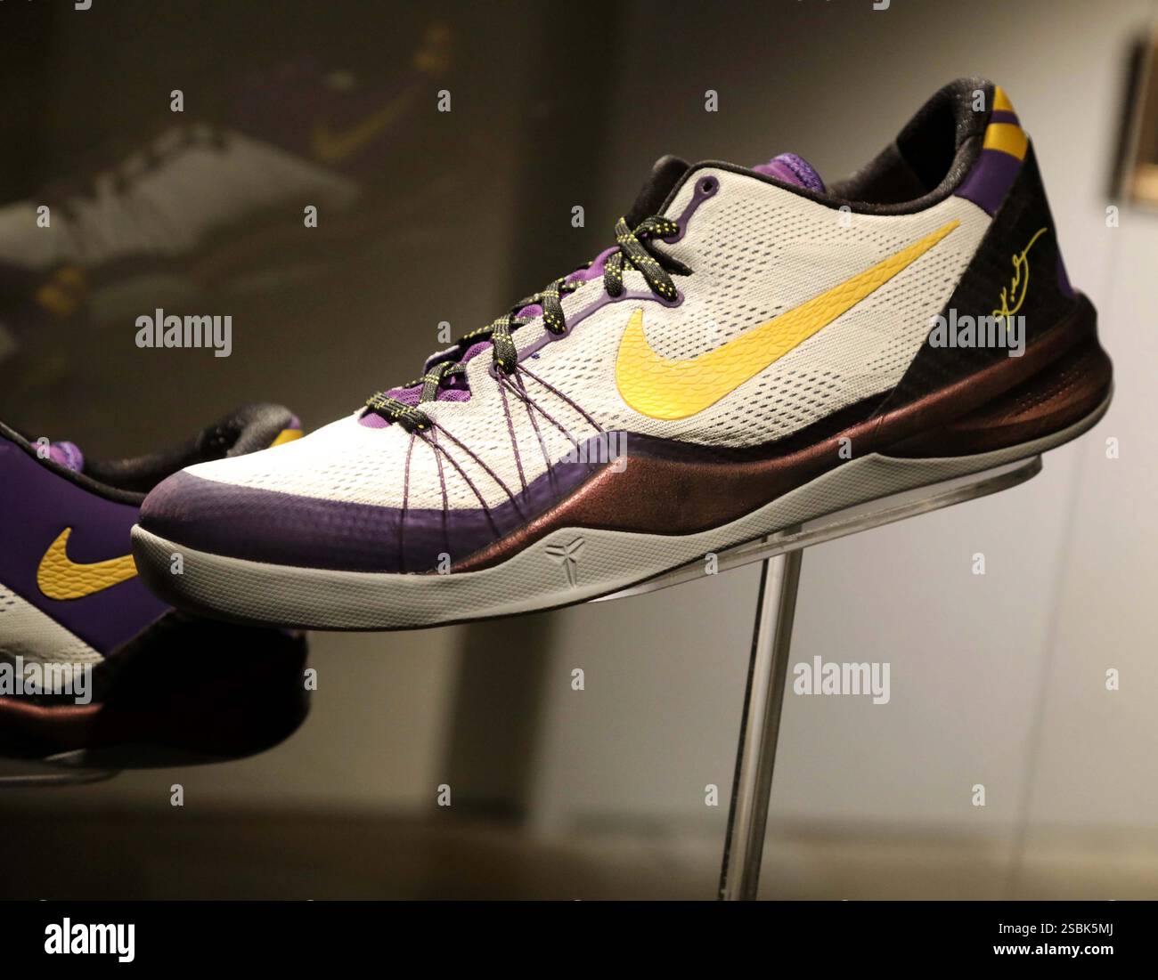 New York, New York, USA. 3rd Feb, 2025. A view of Kobe Bryant Los ...