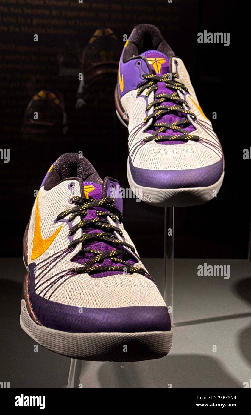 New York, New York, USA. 3rd Feb, 2025. A view of Kobe Bryant Los ...