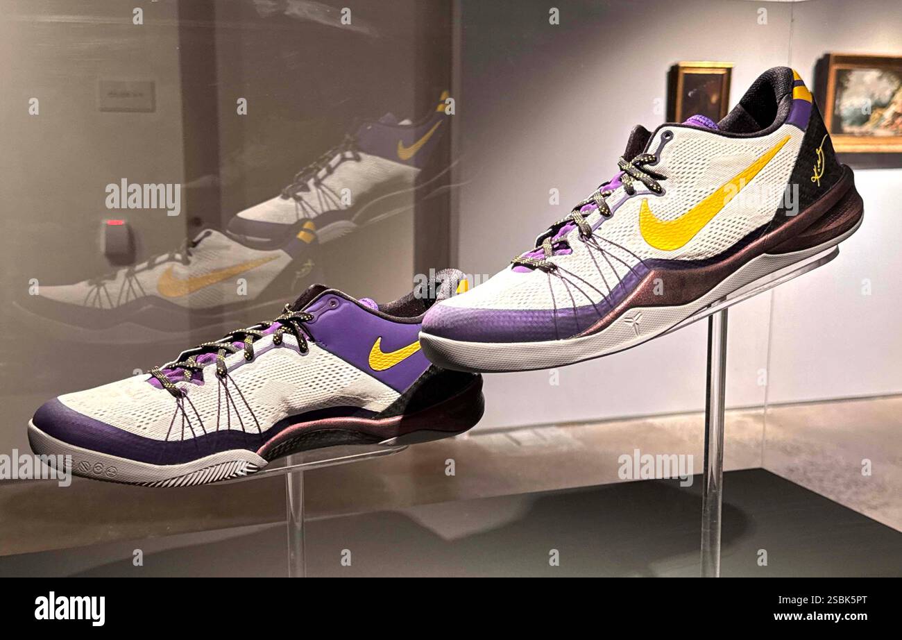 New York, New York, USA. 3rd Feb, 2025. A view of Kobe Bryant Los ...