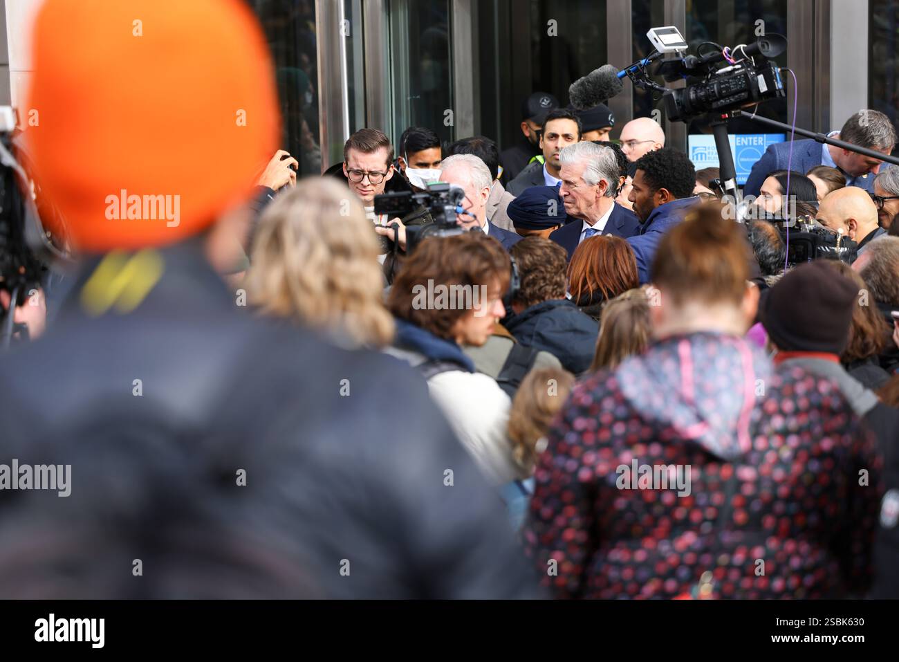 Washington DC, USA. 03rd Feb, 2025. WASHINGTON –– Members of the press ...