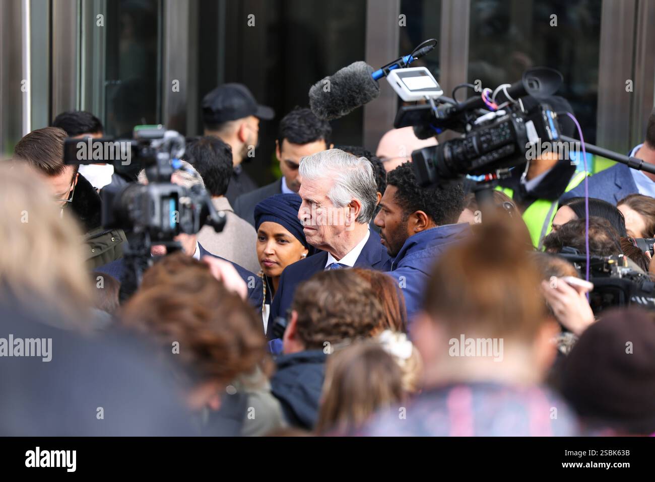Washington DC, USA. 03rd Feb, 2025. WASHINGTON –– Members of the press ...