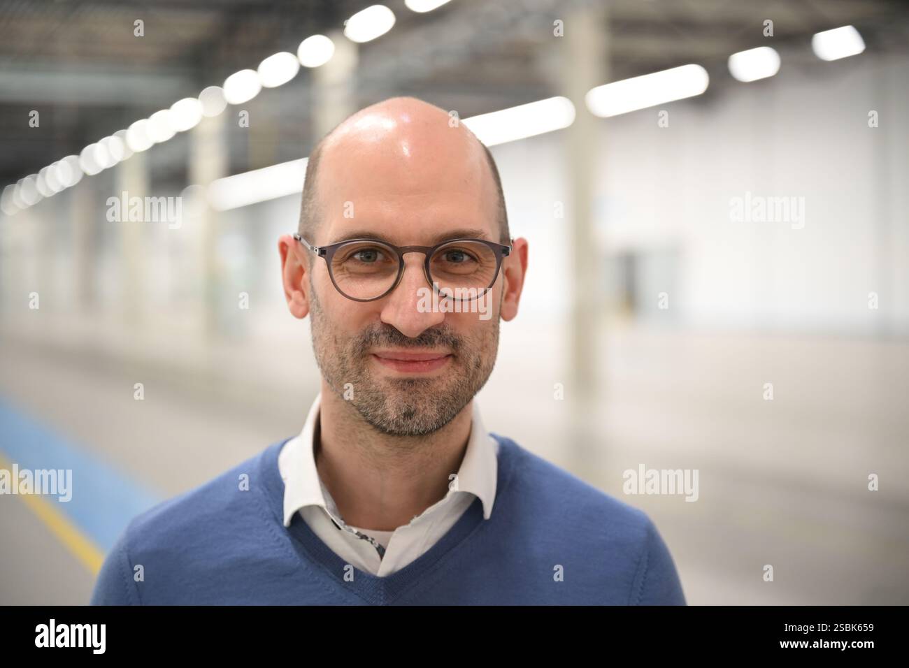 PRODUCTION - 03 February 2025, North Rhine-Westphalia, Aachen: The founder and CFO of ...