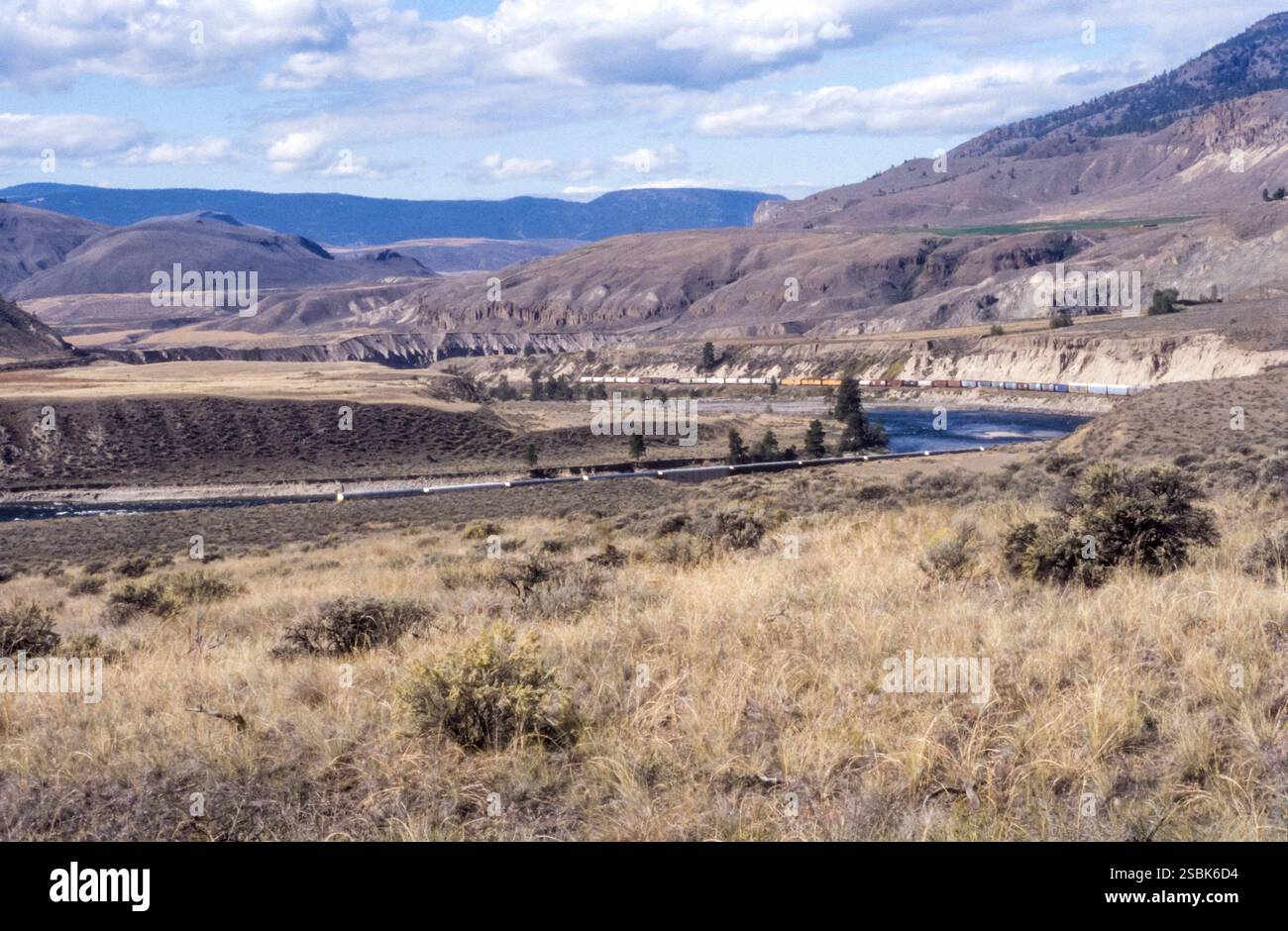 Juniper Beach Provincial Park and Thompson River valley, British ...