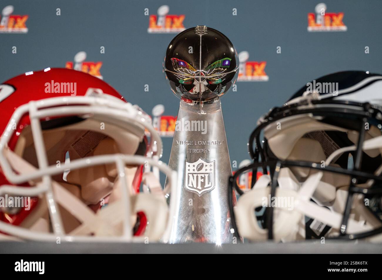 New Orleans, USA. 03rd Feb, 2025. American football, NFL, Super Bowl ...