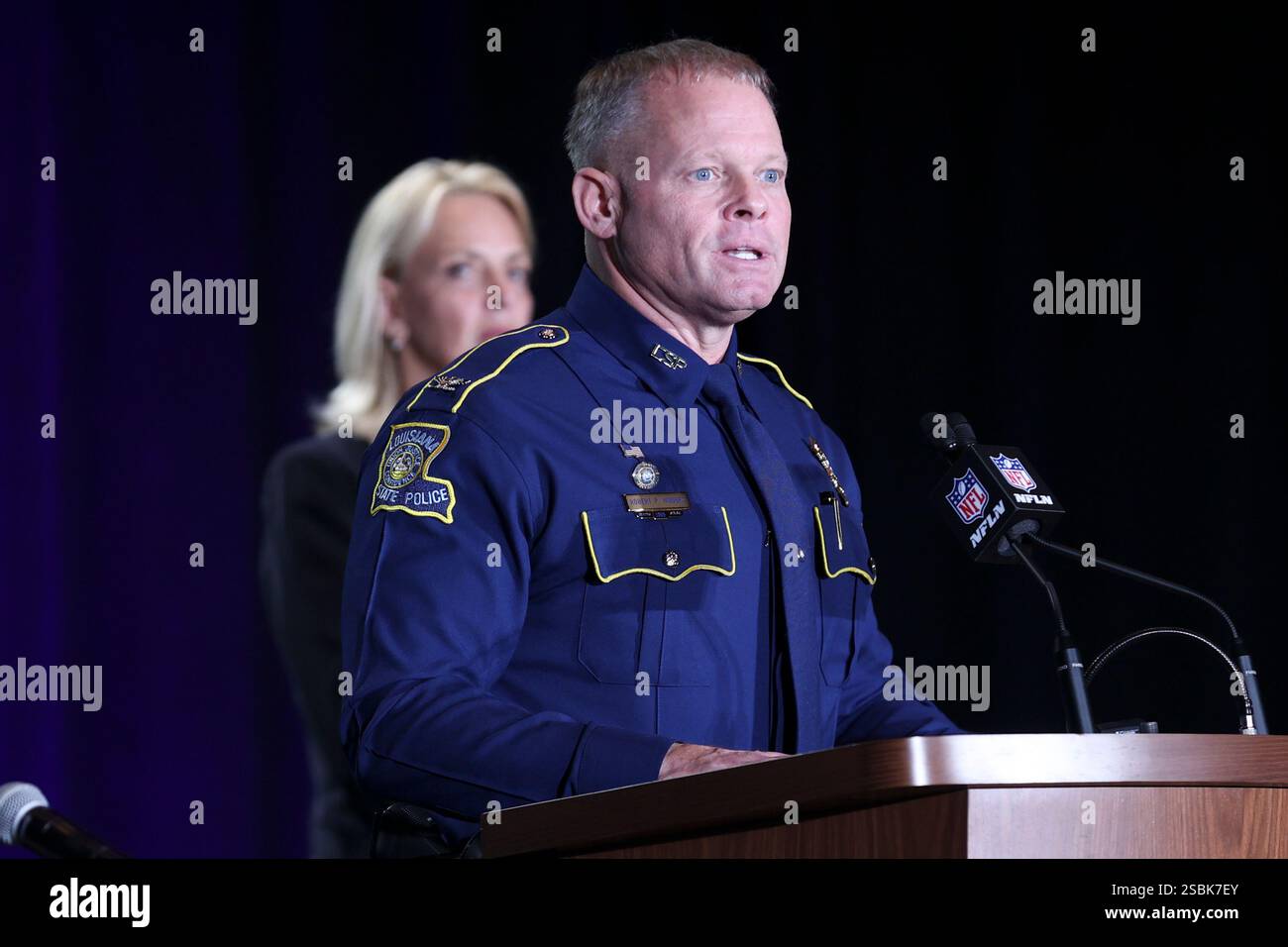 New Orleans, United States. 03rd Feb, 2025. Colonel Robert P. Hughes ...
