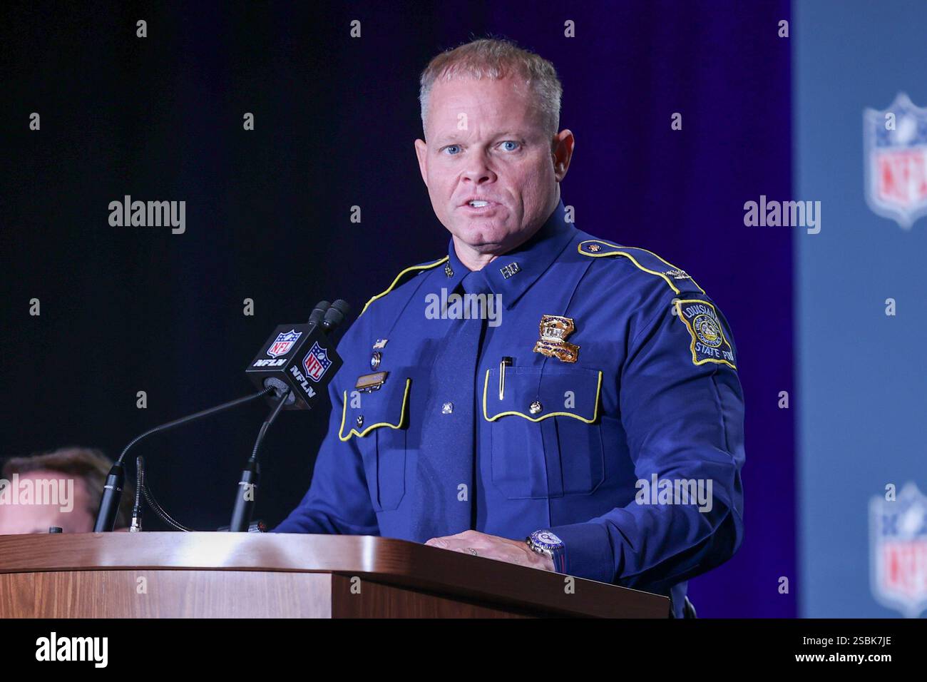 New Orleans, United States. 03rd Feb, 2025. Colonel Robert P. Hughes ...