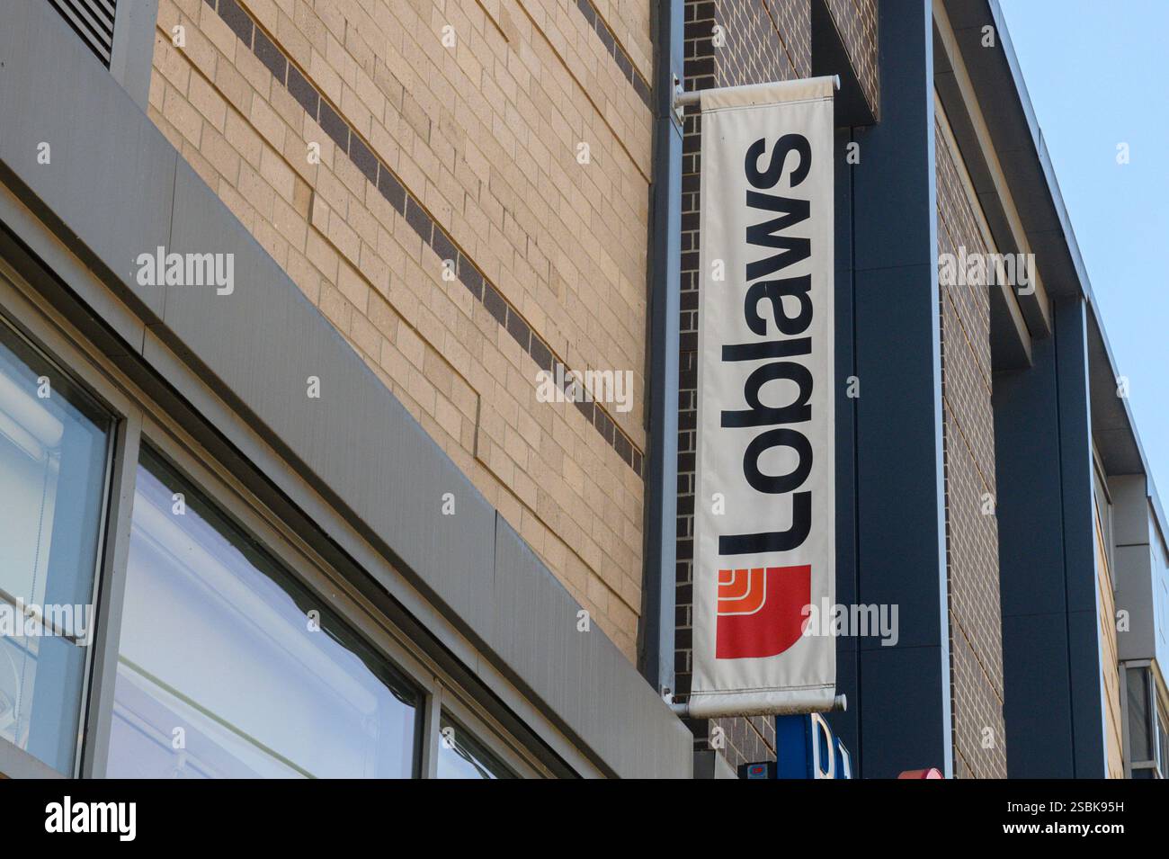 Toronto, ON, Canada -July 7, 2024: View at Loblaws great food store ...