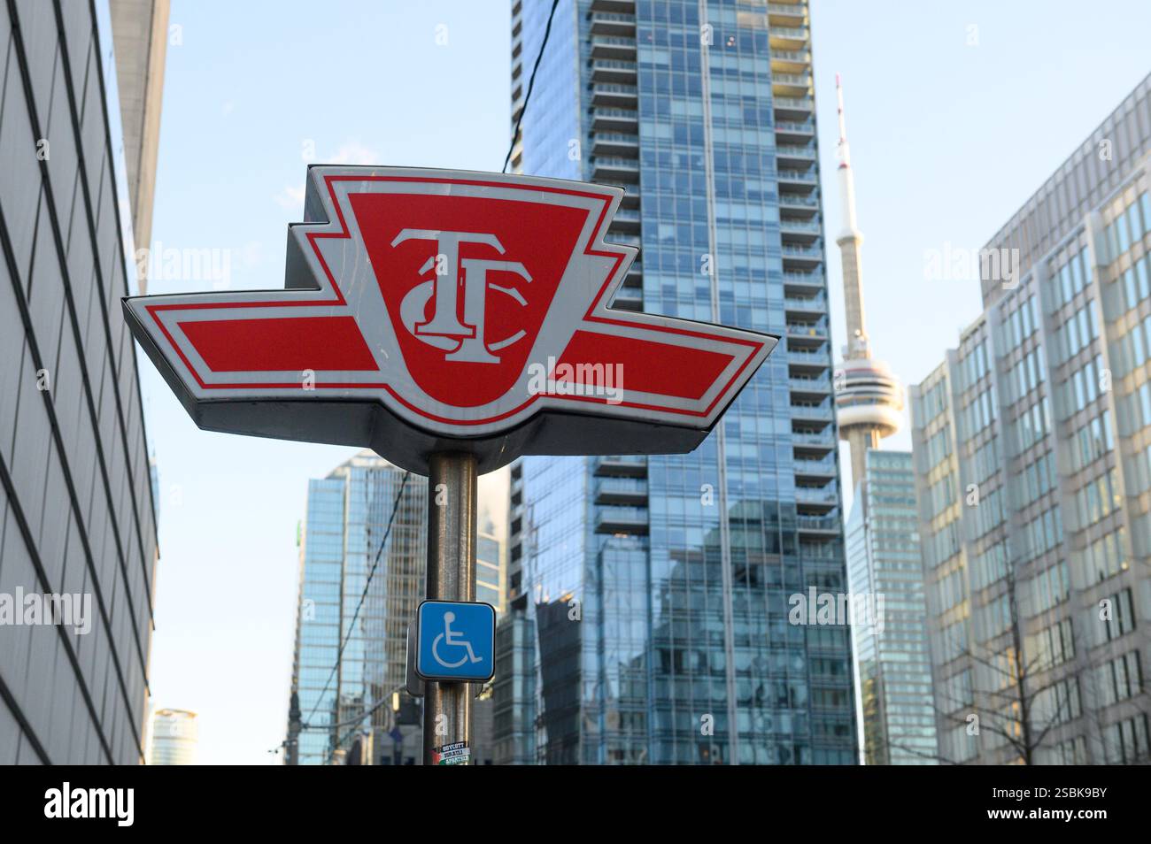 Toronto, ON, Canada – February 24, 2024: The sign of the Toronto ...