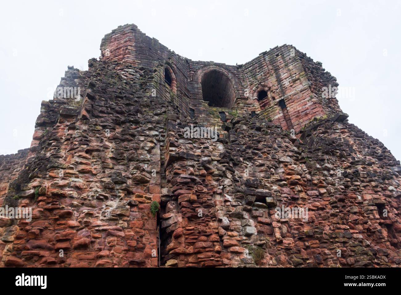 Ruins of Medieval Bothwell Castle in South Lanarkshire, Scotland. Photo ...