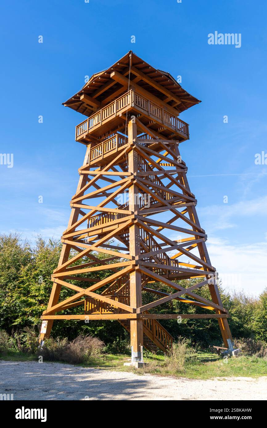 Wooden observation tower hi-res stock photography and images - Alamy