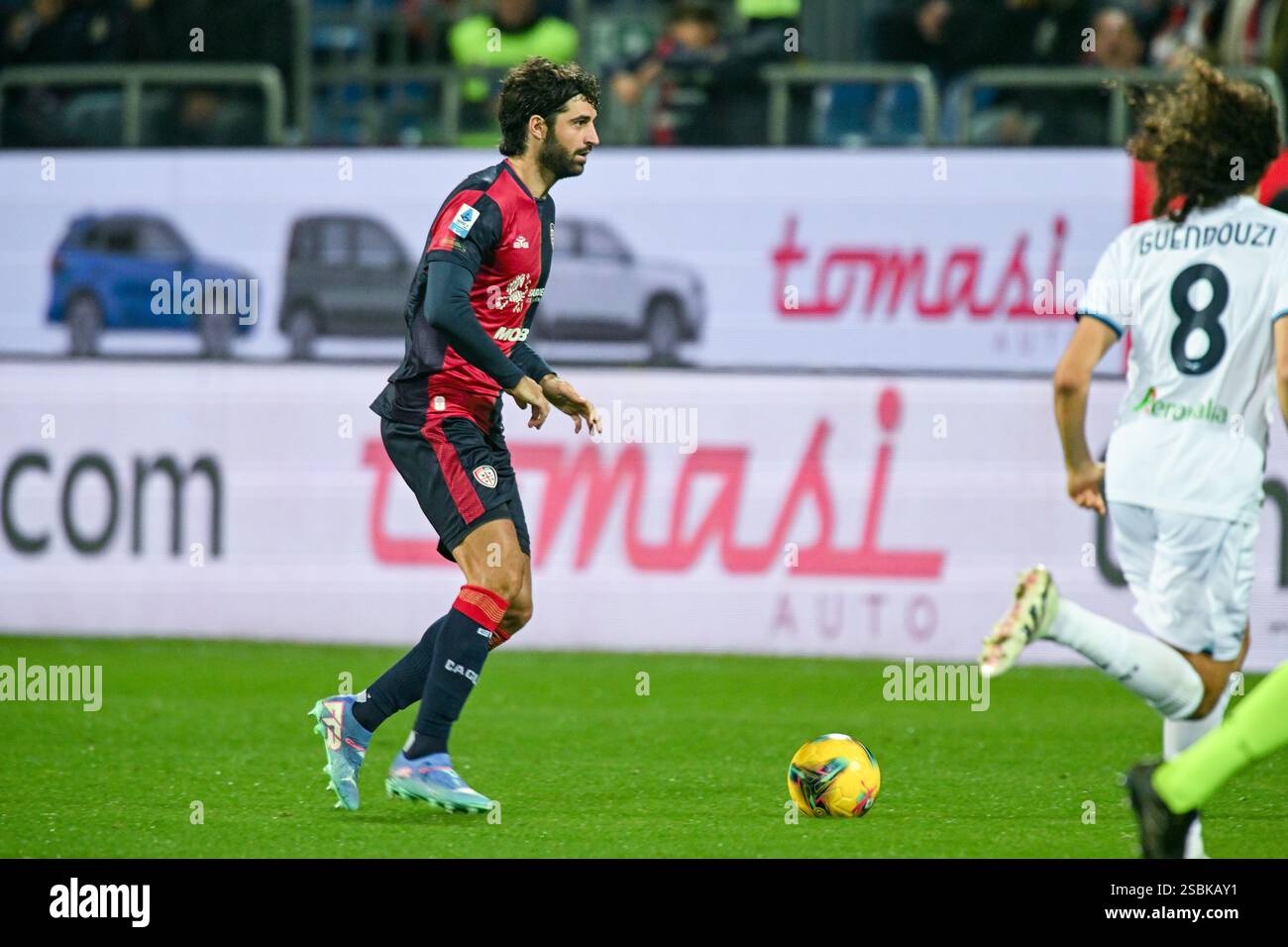 Cagliari, Italia. 03rd Feb, 2025. Cagliari's Sebastiano Luperto in ...
