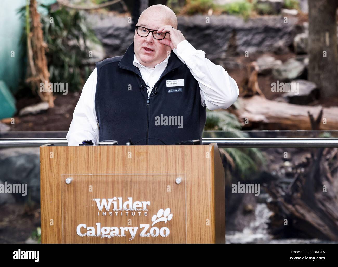 Calgary, Canada. 03rd Feb, 2025. Dr. Kyle Burks, the new CEO of the ...