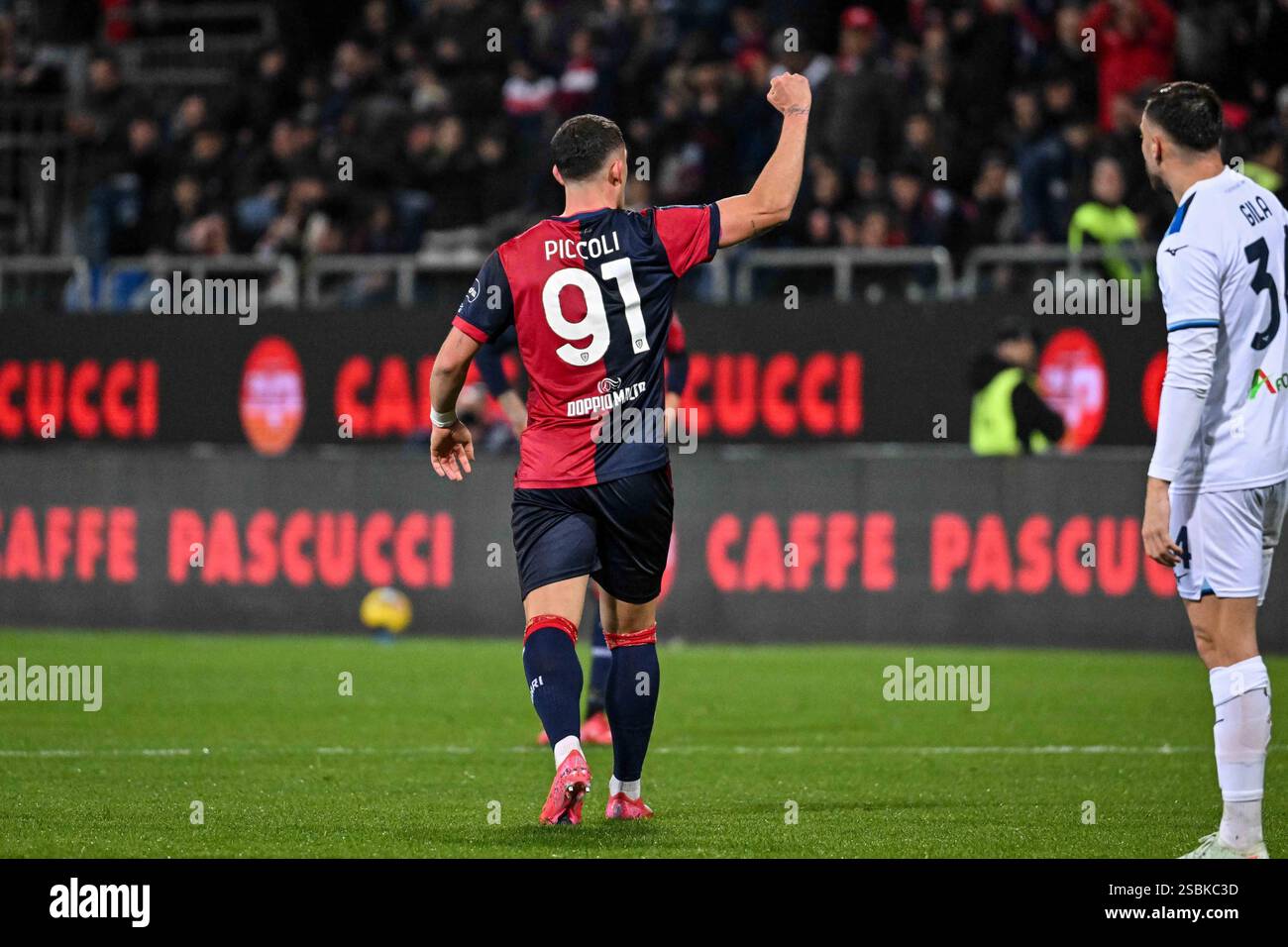 Cagliari, Italy. 03rd Feb, 2025. Roberto Piccoli of Cagliari Calcio ...