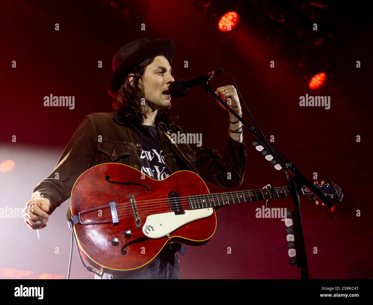 Edinburgh, UK. 02nd Feb, 2025. James Bay perform Live at the Edinburgh ...