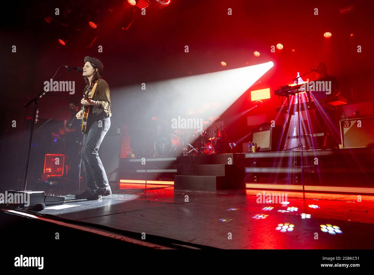 Edinburgh, UK. 02nd Feb, 2025. James Bay perform Live at the Edinburgh ...