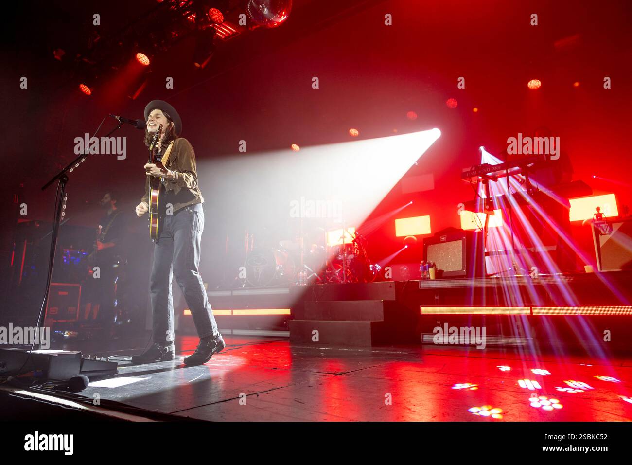 Edinburgh, UK. 02nd Feb, 2025. James Bay perform Live at the Edinburgh ...