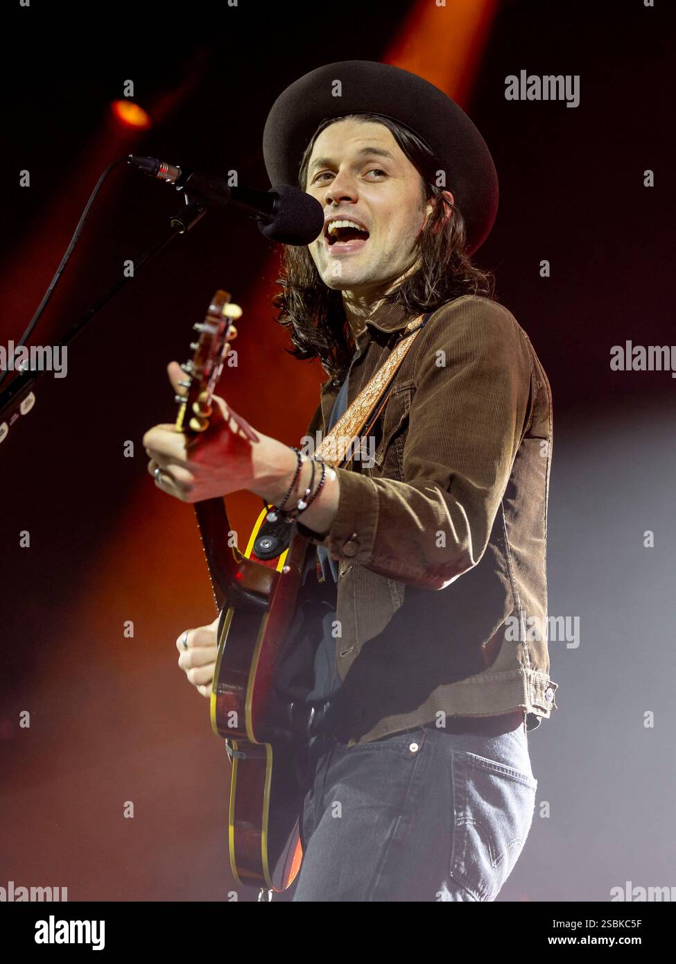 Edinburgh, UK. 02nd Feb, 2025. James Bay perform Live at the Edinburgh ...