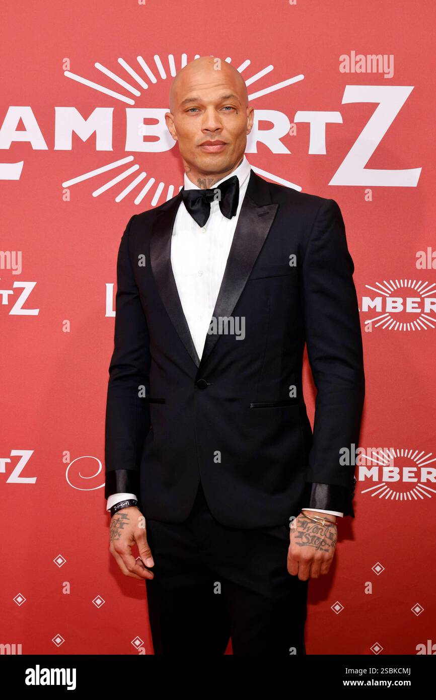 US-Model Jeremy Meeks bei der Lambertz Monday Night 2025 im Alten ...