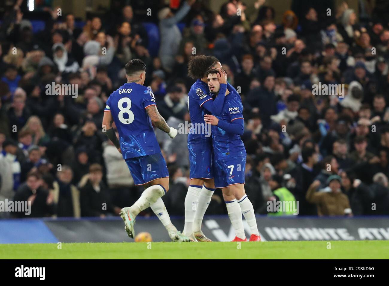 Chelsea, London, England. 3rd February 2025; Stamford Bridge, Chelsea ...