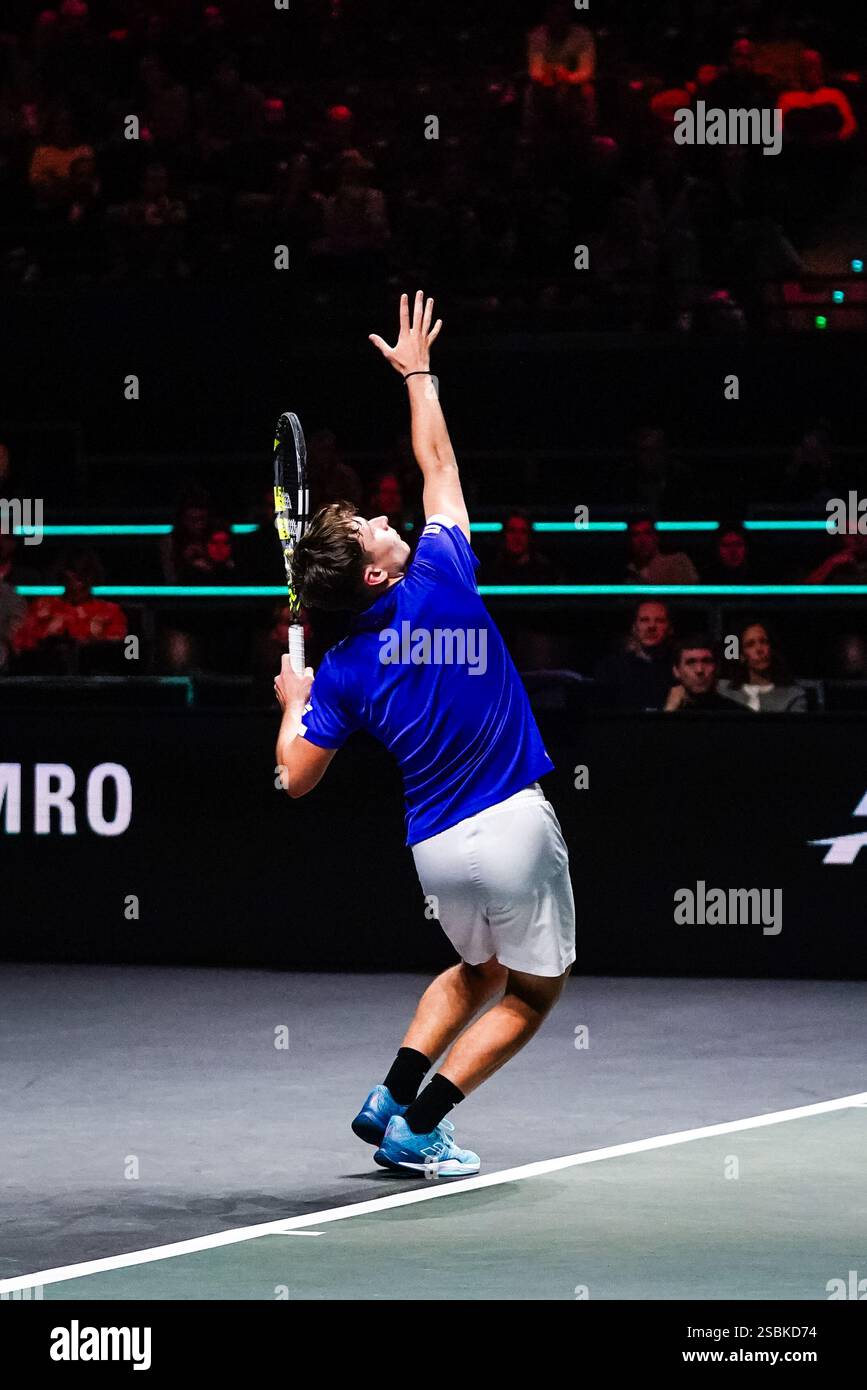 Rotterdam - Mees Rottgering during the ABN AMRO Open match between ...