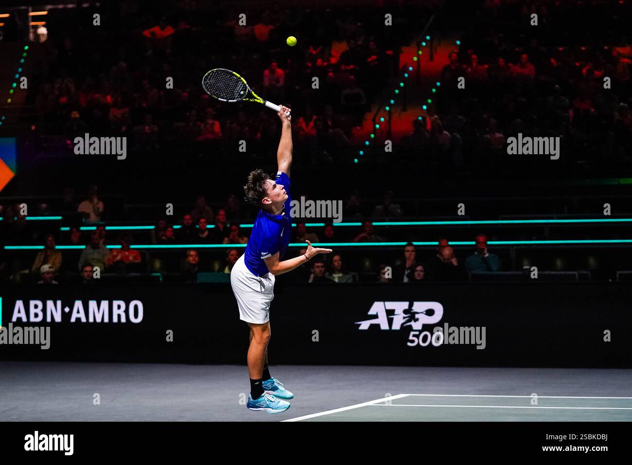 Rotterdam, Netherlands. 03rd Feb, 2025. Rotterdam - Mees Rottgering ...
