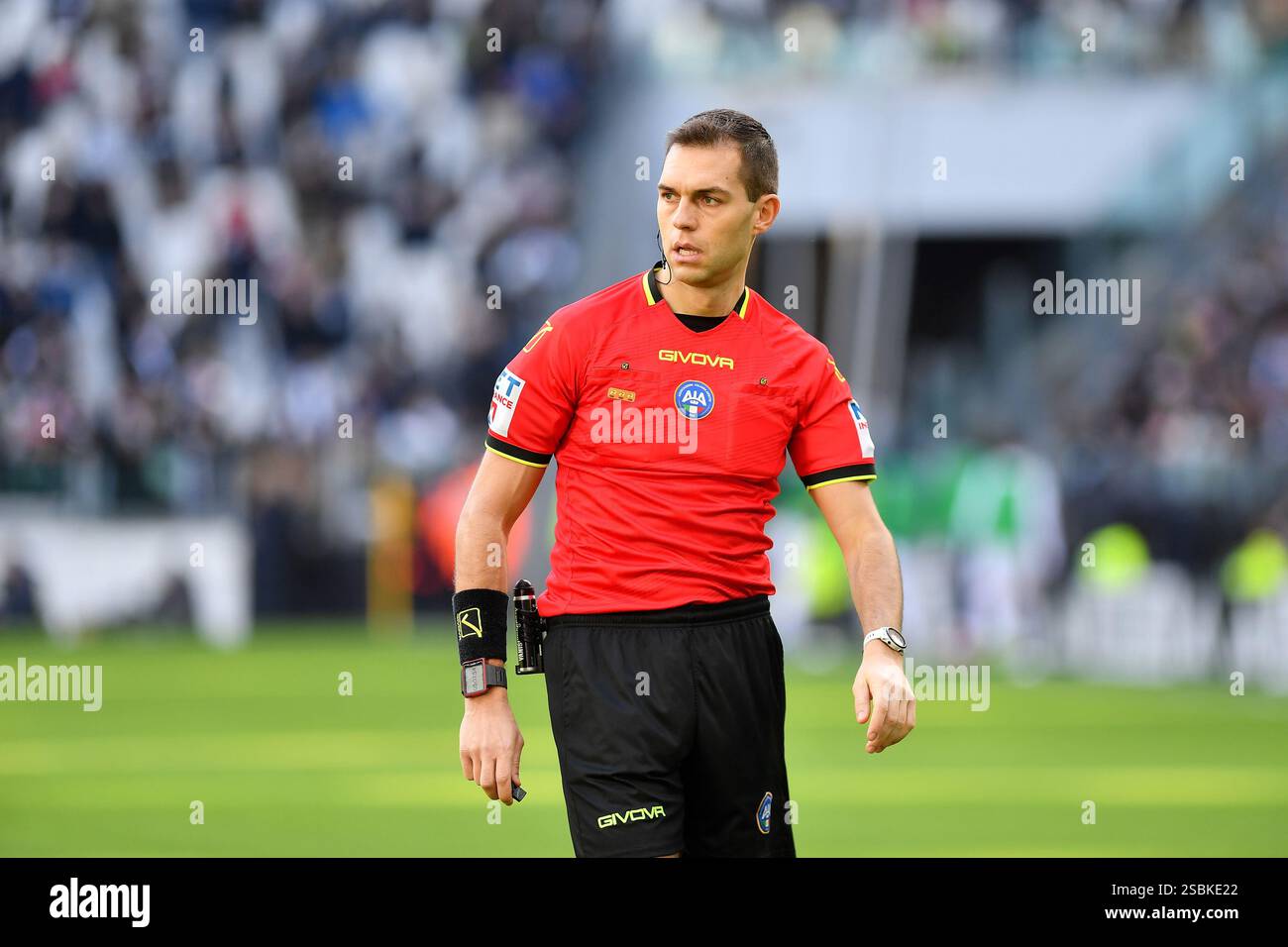 Turin, Italy. 02nd Feb, 2025. Luca Zufferli Referee during Serie A 2024 ...