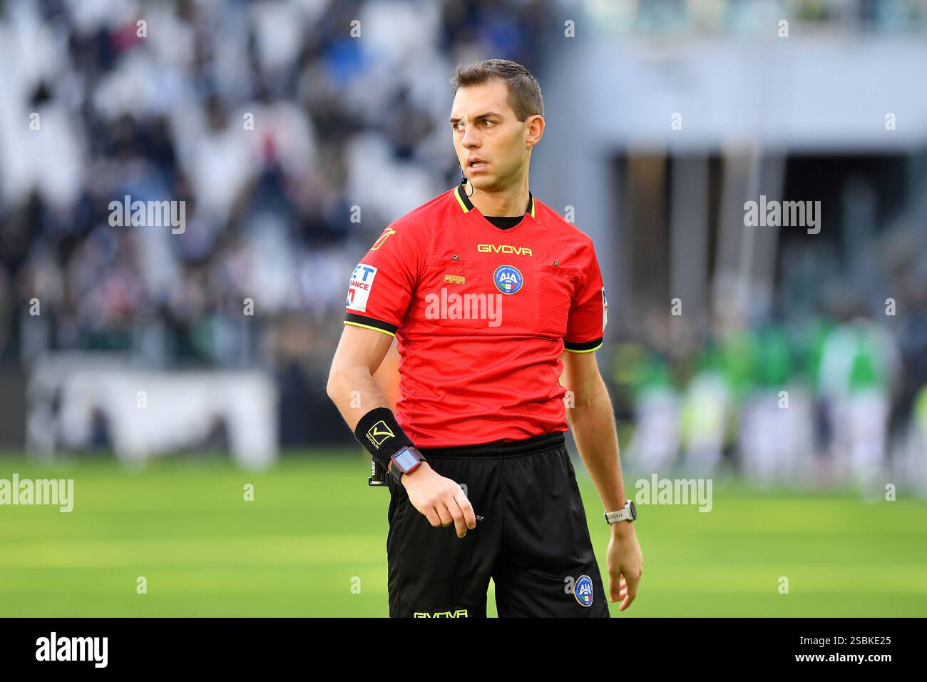 Turin, Italy. 02nd Feb, 2025. Luca Zufferli Referee during Serie A 2024 ...