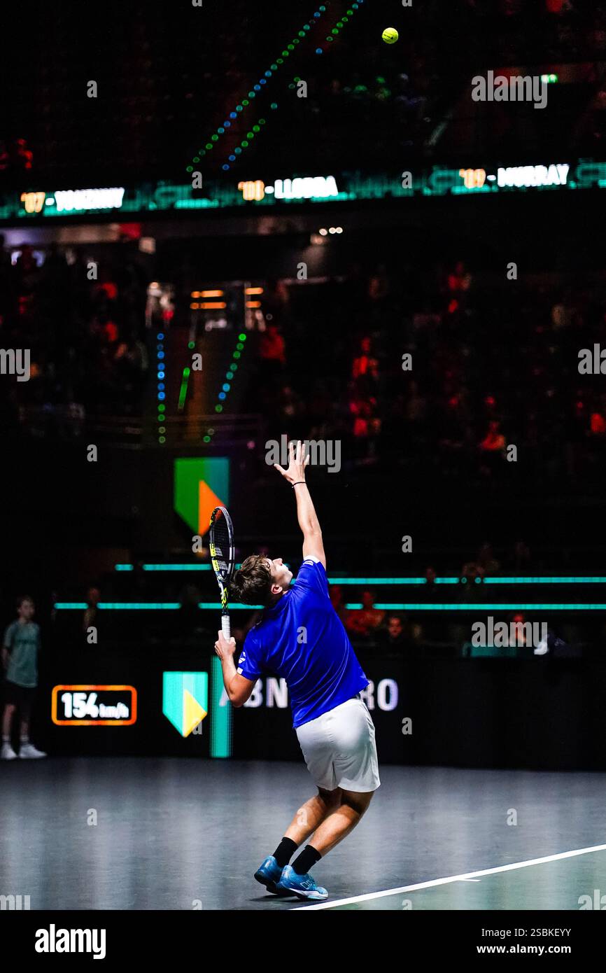 Rotterdam, Netherlands. 03rd Feb, 2025. Rotterdam - Mees Rottgering ...